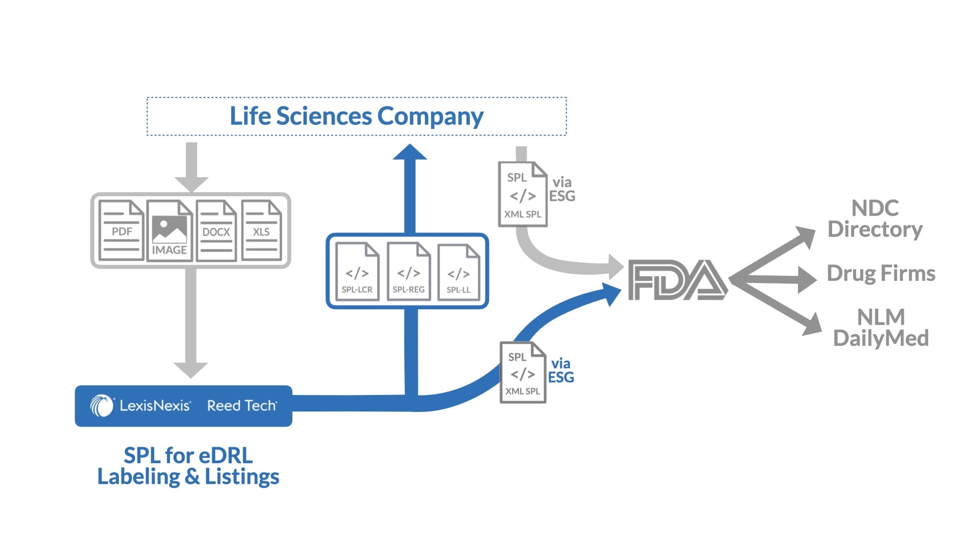 SPL Services for Rx, OTC, and Biologics | Lexis Nexis | Reed Tech