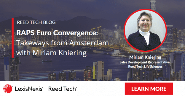 Reed Tech Takeaways from RAPS Euro Convergence | LexisNexis Reed Tech